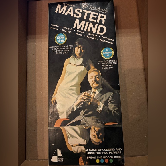 Invicta | Toys | Vintage 972 Invicta Master Mind Board Game W All ...